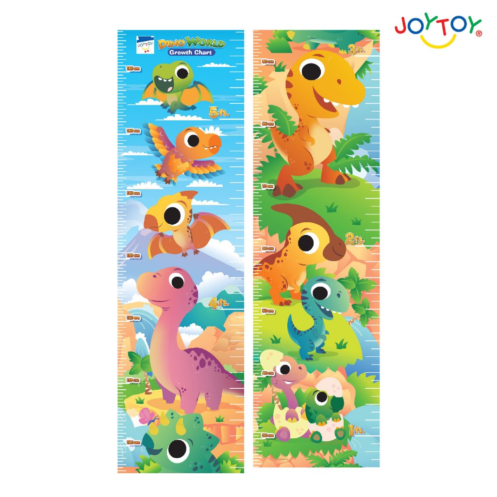 JOYTOY Dino World Growth Chart | Shopee Philippines