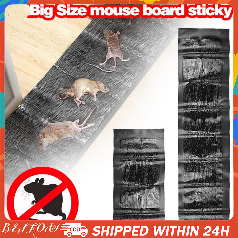 120*28cm Mouse Rat Glue Trap Sticky Mouse Board Bait Rat Sticky Trap ...
