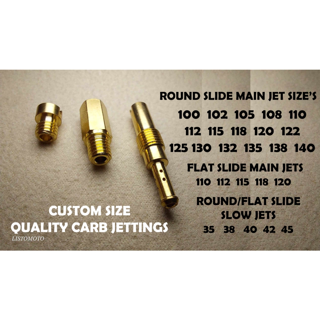main jettings jet pilot 108 110 112 115 118 120 122 125 35 38 40 42 45 ...