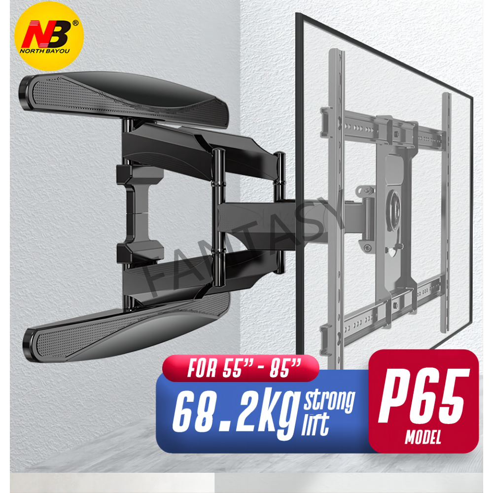 NB NORTH BAYOU P65 55 TO 85 INCH ERGONOMICS INTERACTIVE CANTILEVER VESA ...