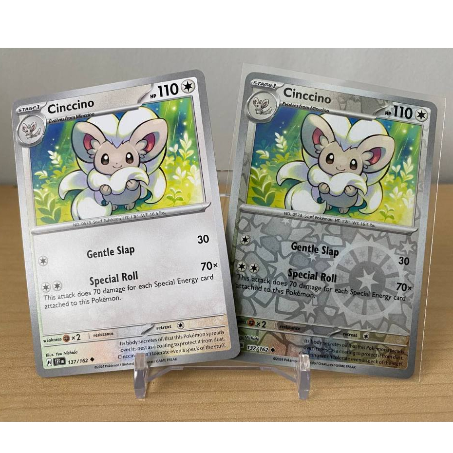 Cinccino - 137/162 - Uncommon - SV Temporal Forces Set - Pokemon TCG | Shopee Philippines