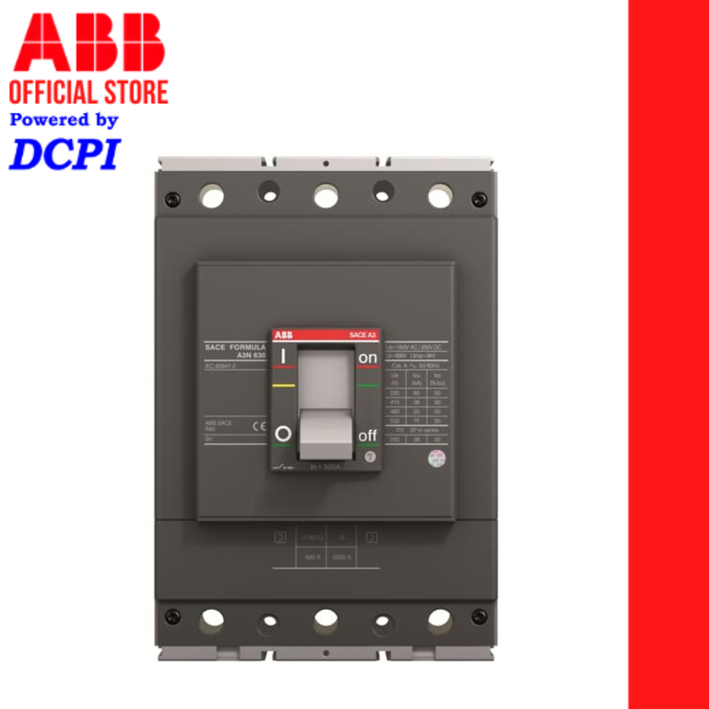 ABB SACE Formula Moulded Case Circuit Breaker A3N 400 TMF 400-4000 3p F ...
