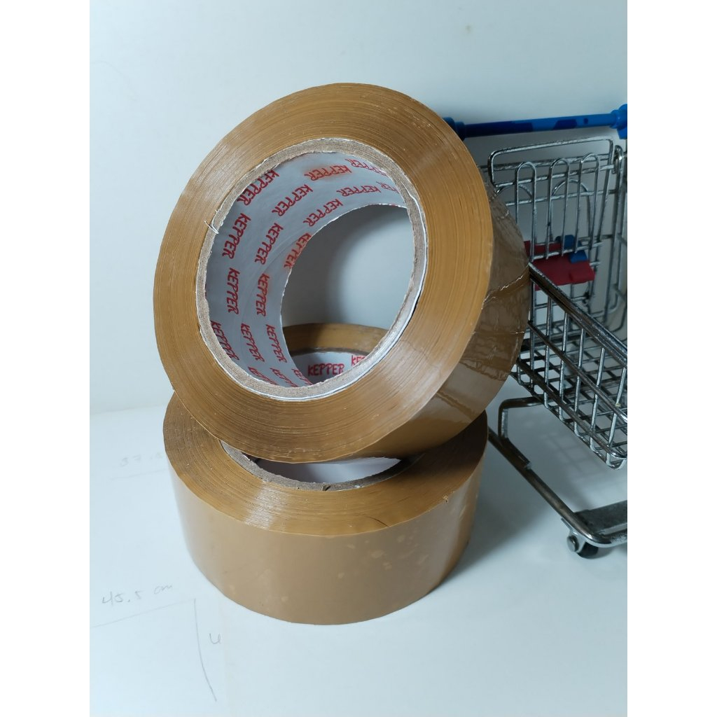 [1 pc] Tan Packaging Tape 100m and 200m | Shopee Philippines