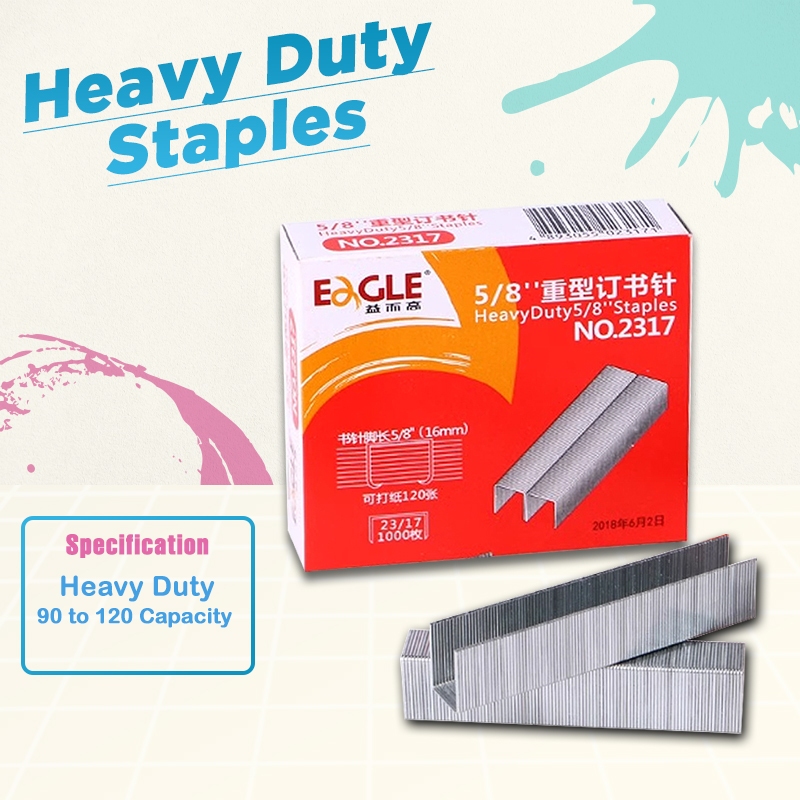 16mm Staple Wire 90-120 Punching Capacity Heavy Duty Staple Wire ...