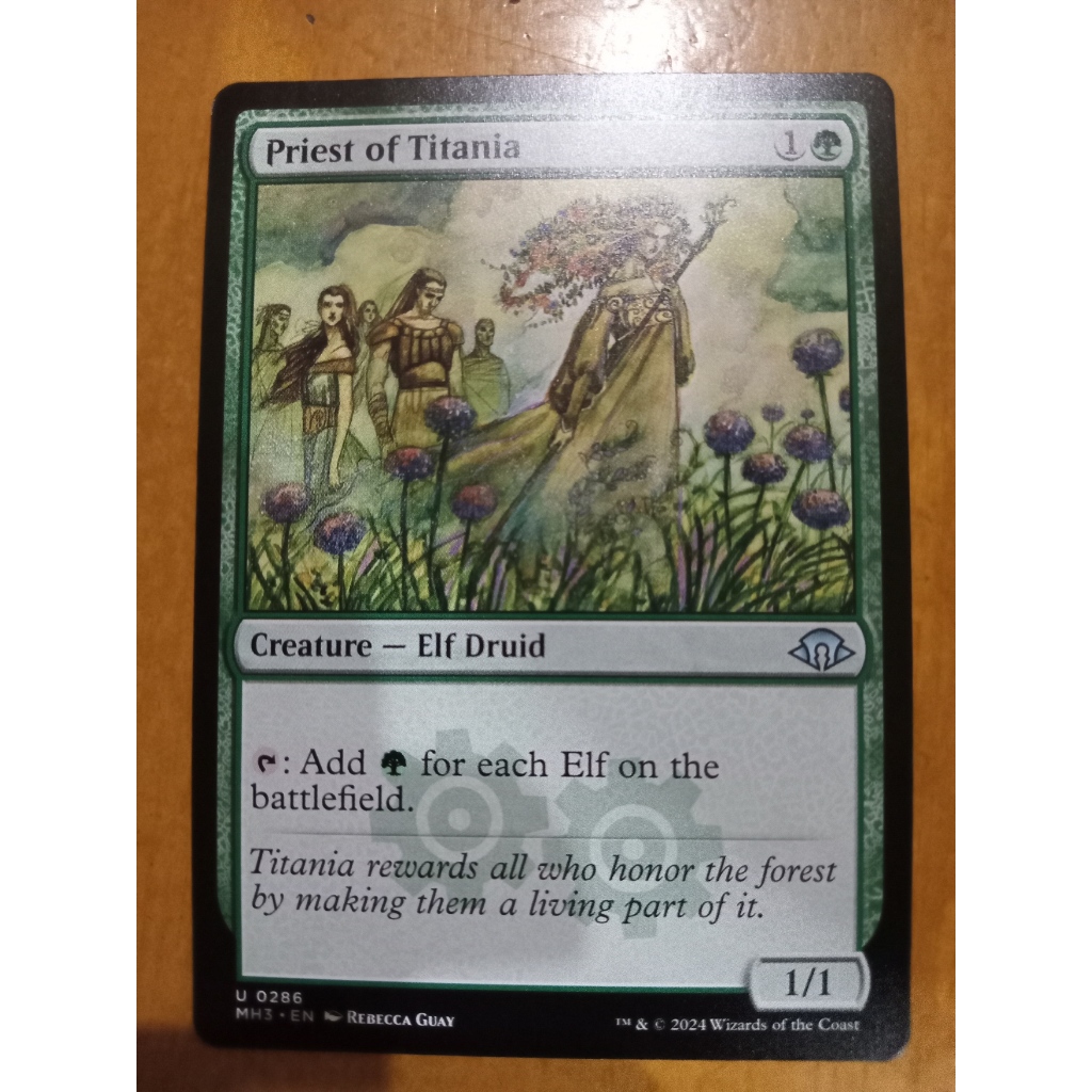 MTG Priest of Titania Uncommon Modern Horizons 3 MH3 Magic the ...