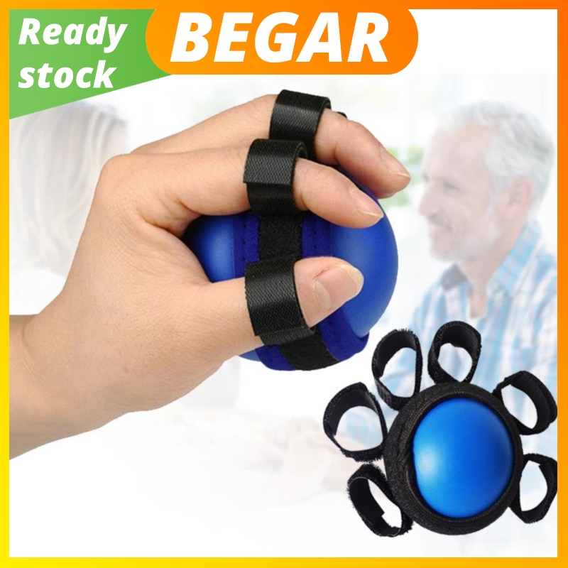 PU Ball Wrist Gyro Ball Five Finger Grip Ball Elderly Exercise Finger ...
