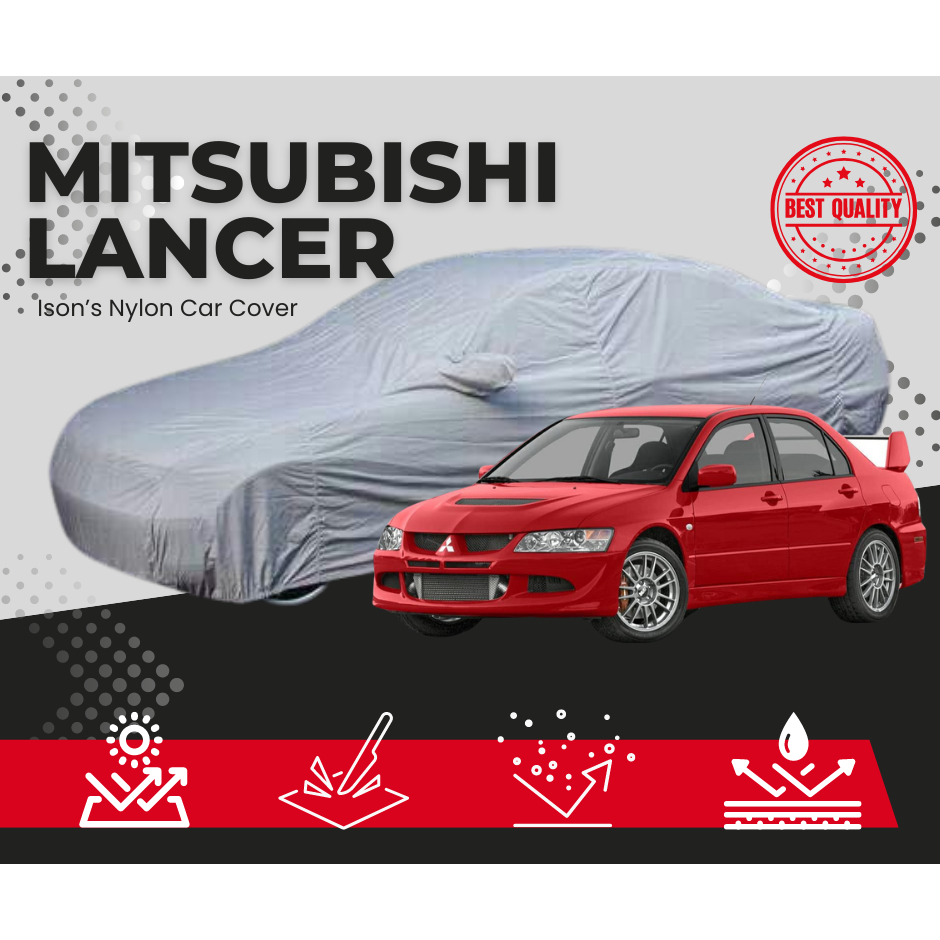 Mitsubishi Lancer Car Cover High Quality (Random Color for Taffeta ...