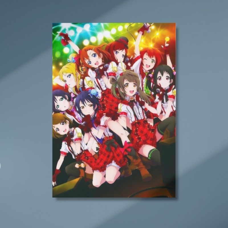 Anime μ's Love Live! School Idol Project A4 Size Wallpaper Poster ...