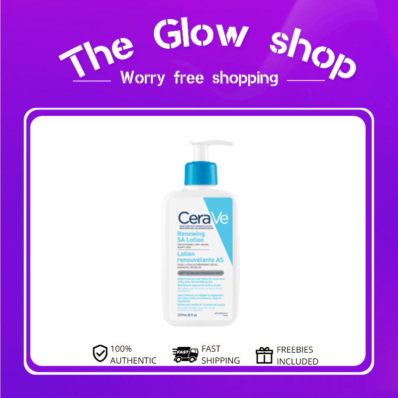 CeraVe Renewing SA Lotion Salicylic Acid Moisturizer 237ml for Rough ...