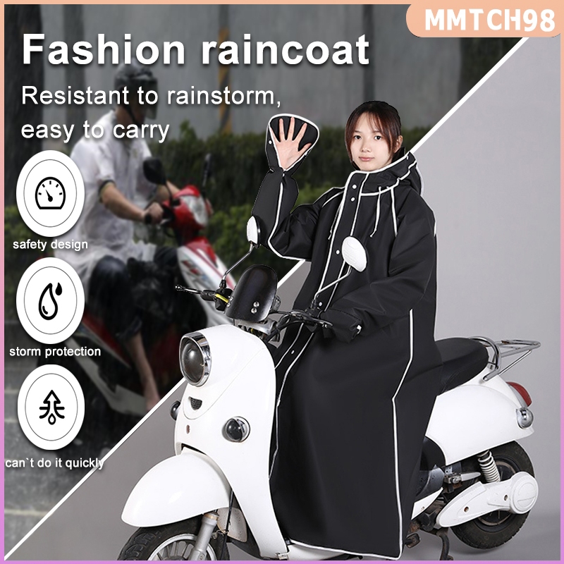 Rain coat for motorcycle Raincoat Full Body Men's And Women's Rainstorm-Proof Motorcycle ...