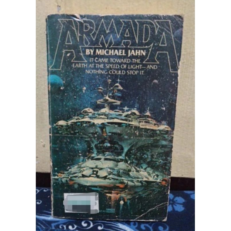 Armada | Michael Jahn | rare preloved Science Fiction action novel ...