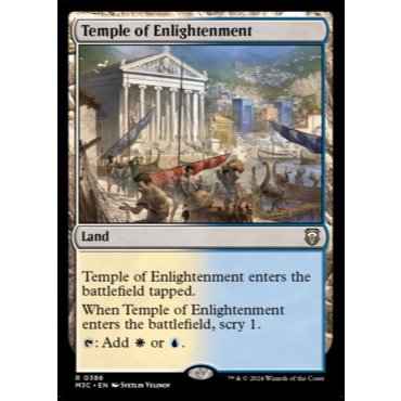 Temple of Enlightenment (Ripple Foil) - Commander: Modern Horizons 3 ...
