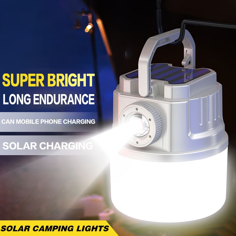 Solar Recharged Emergency light multi-scene waterproof Camping light ...
