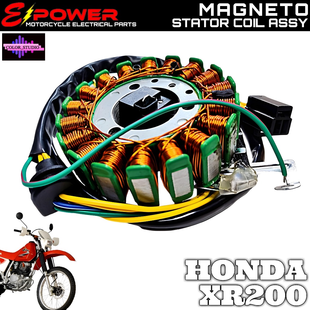 E POWER Stator Coil Assembly for HONDA XR200 - COD | Shopee Philippines