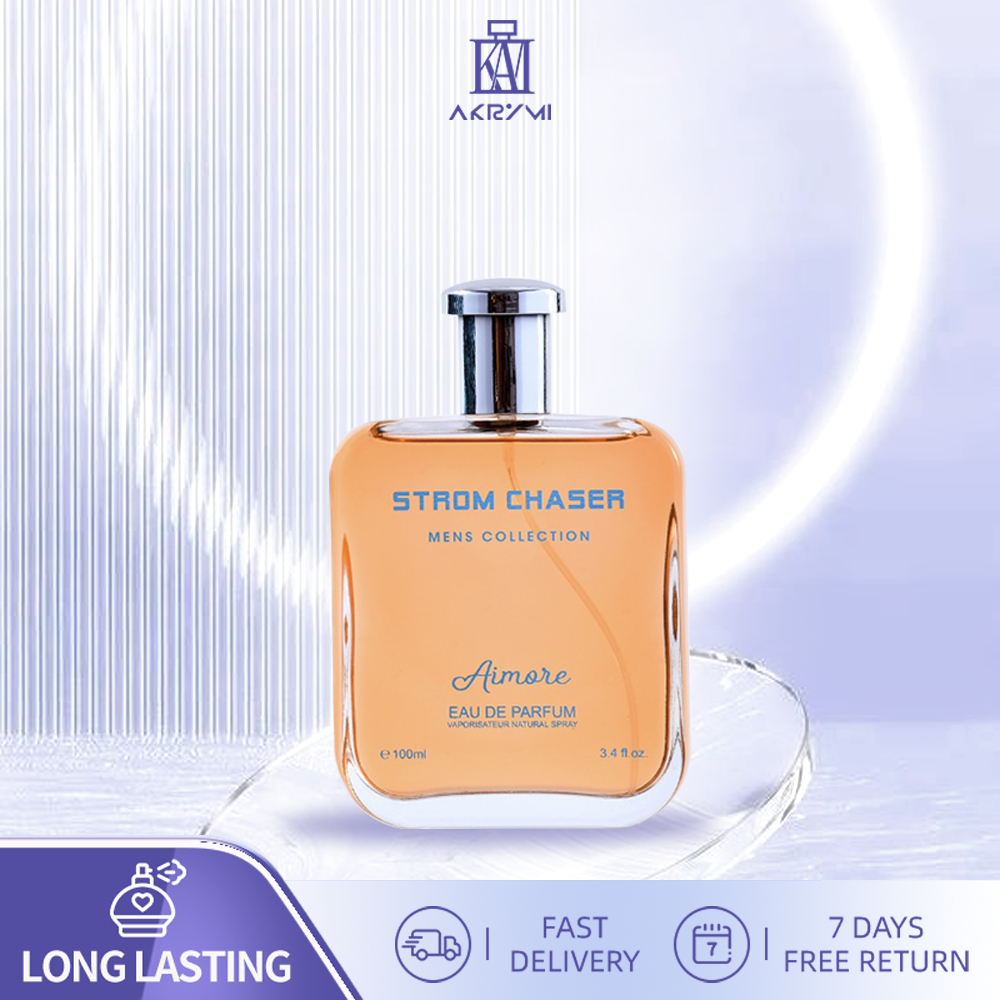 AKRYMI Strom Chaser 100ml Perfume for Men cool Perfumes Scent long ...