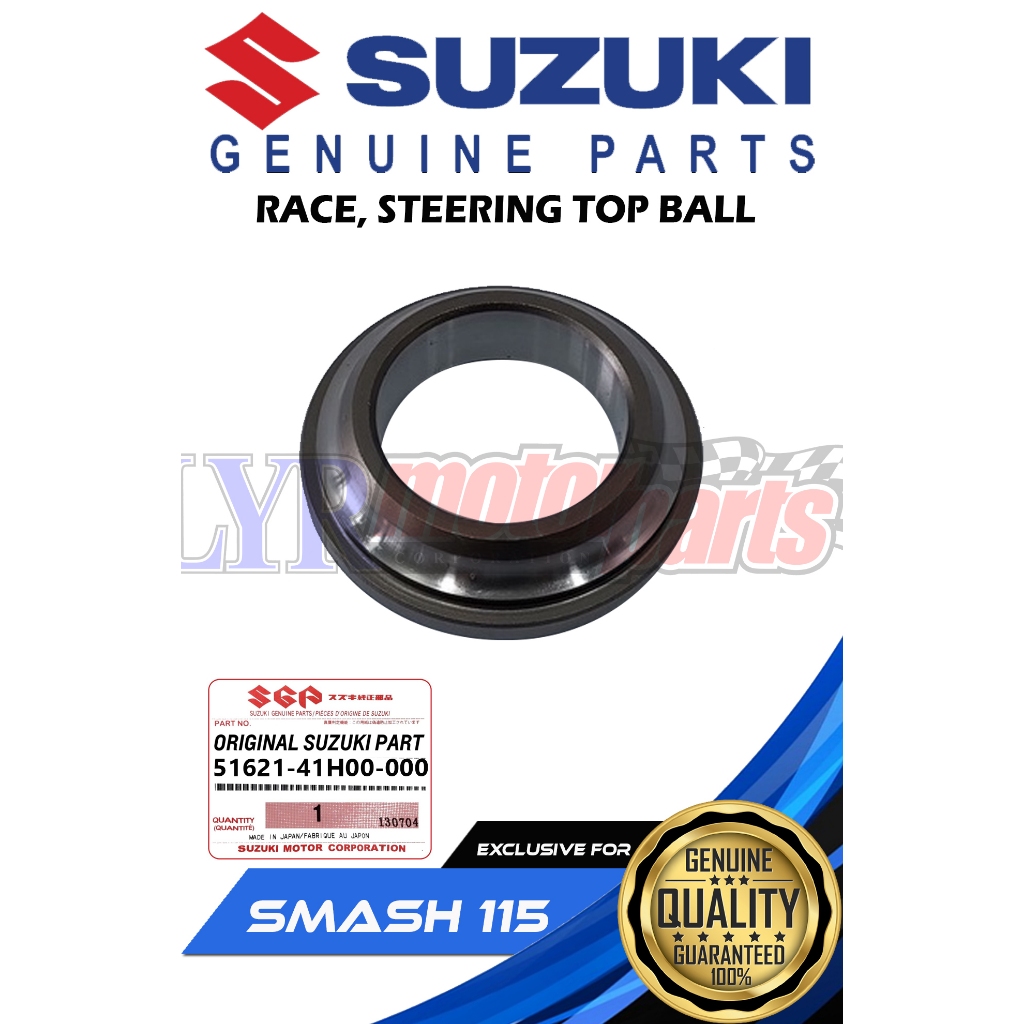 SUZUKI GENUINE RACE, STEERING TOP BALL FOR SMASH 115/R150 fi BURGMAN STREET 125/ ( 51621-41H00 ...