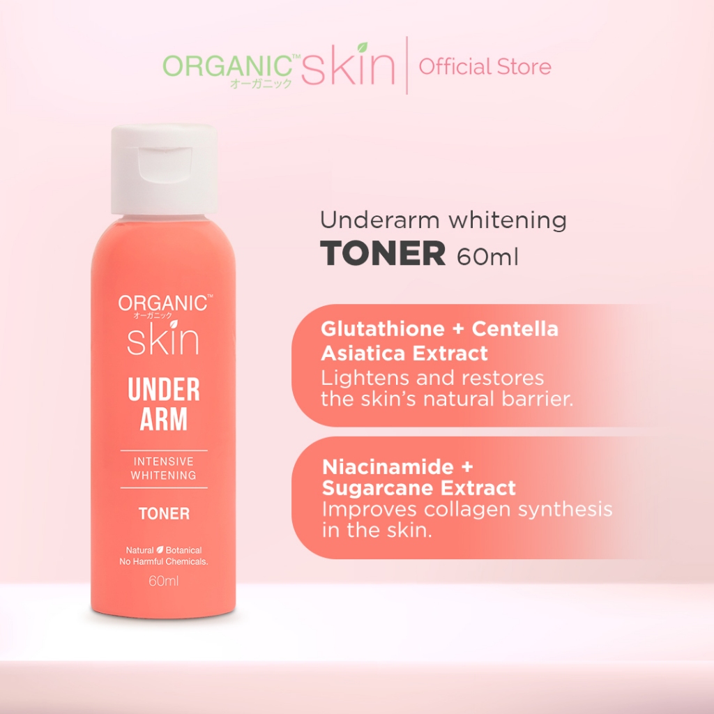 Organic Skin Japan Intensive Whitening Underarm Toner (60ml) Armpit ...