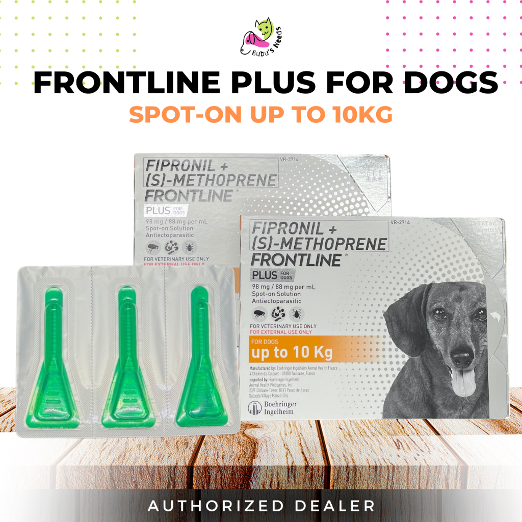 Frontline Plus for Dogs [Fipronil + (S)-Methoprene] Anti-ectoparasitic ...