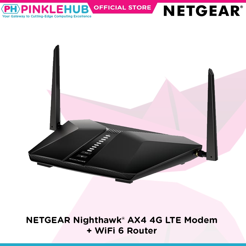 NETGEAR Nighthawk® AX4 4G LTE Modem + WiFi 6 Router (LAX20-100EUS ...