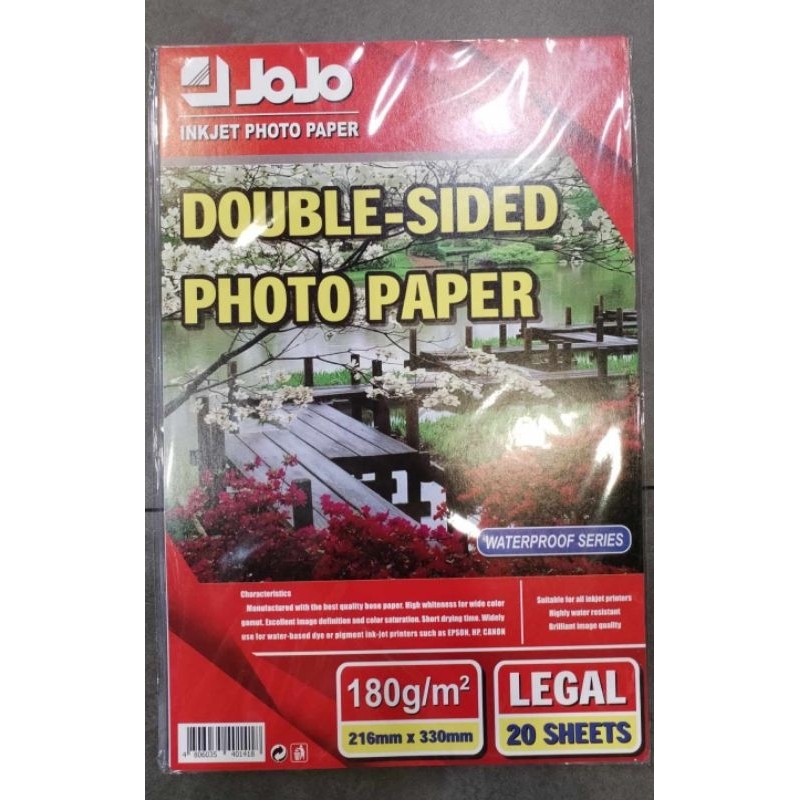 photopaper legal size double sided 180gsm | Shopee Philippines