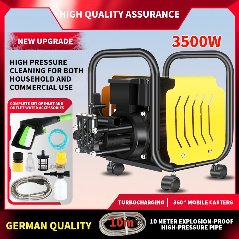 3500W Portable High Pressure washer Car Washing Machine Car Washing Gun ...