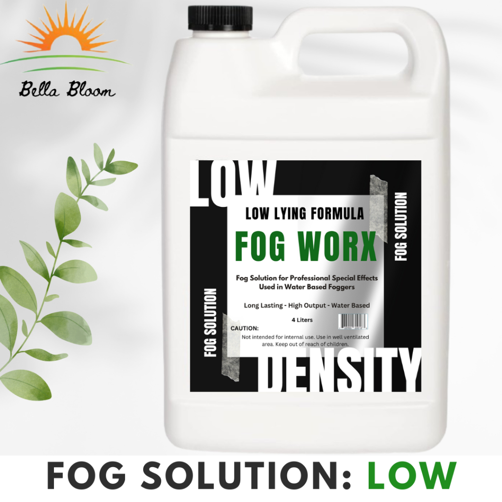 FOG WORX 5 Liters LOW DENSITY Disco Liquid for Fog Machine 5 Liters ...