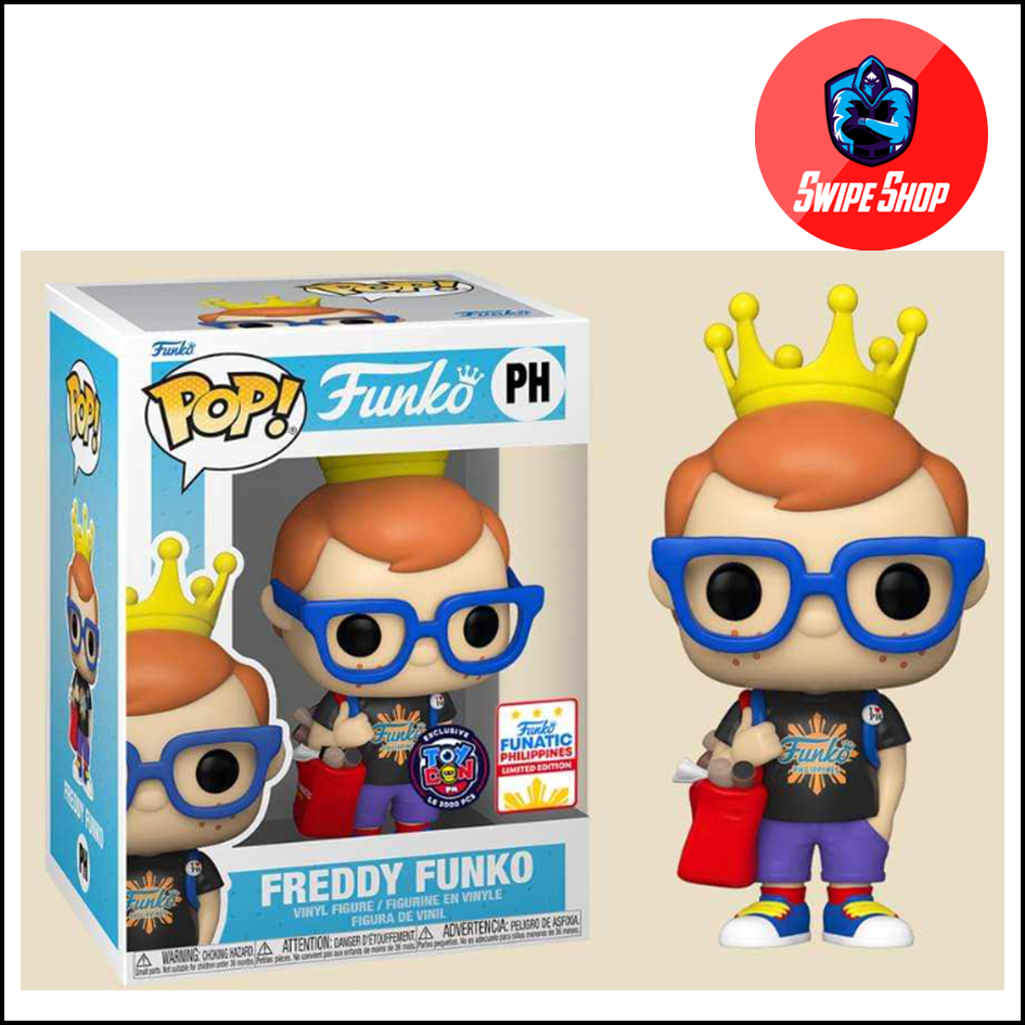 Funko Pop Freddy Funko Funatic Philippines Toycon Exclusive 2024 SIGNED by Brian Mariotti ...
