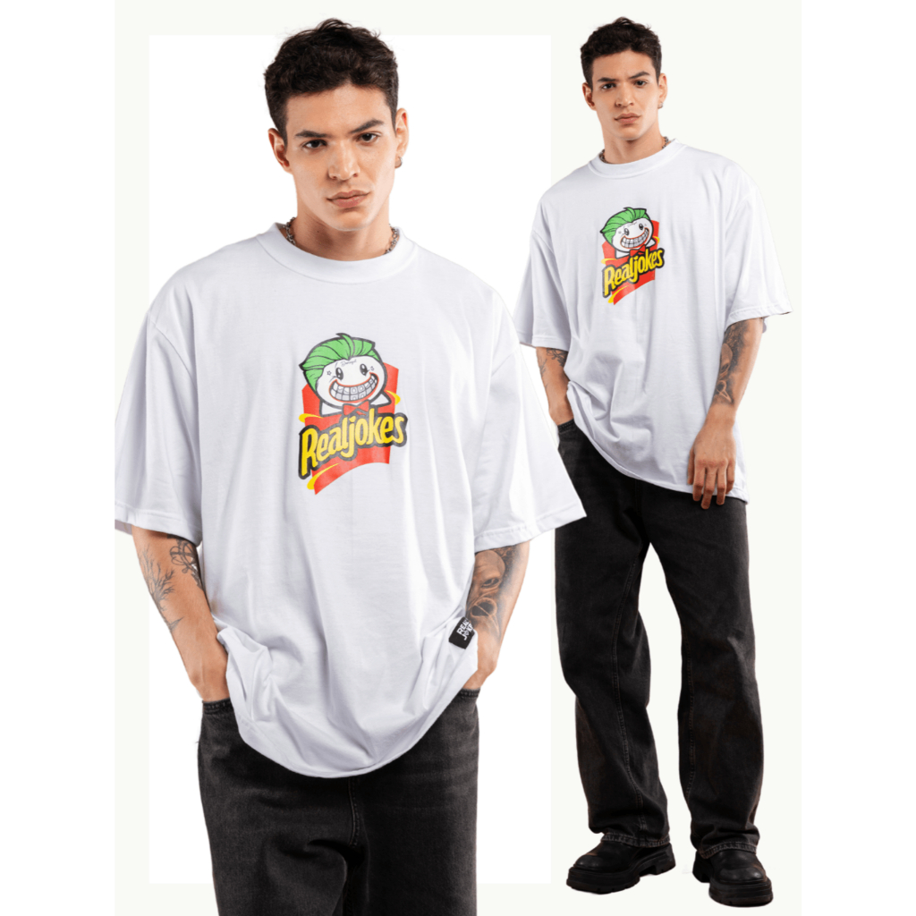 Real Jokes Clothing J.Crisp White | Shopee Philippines