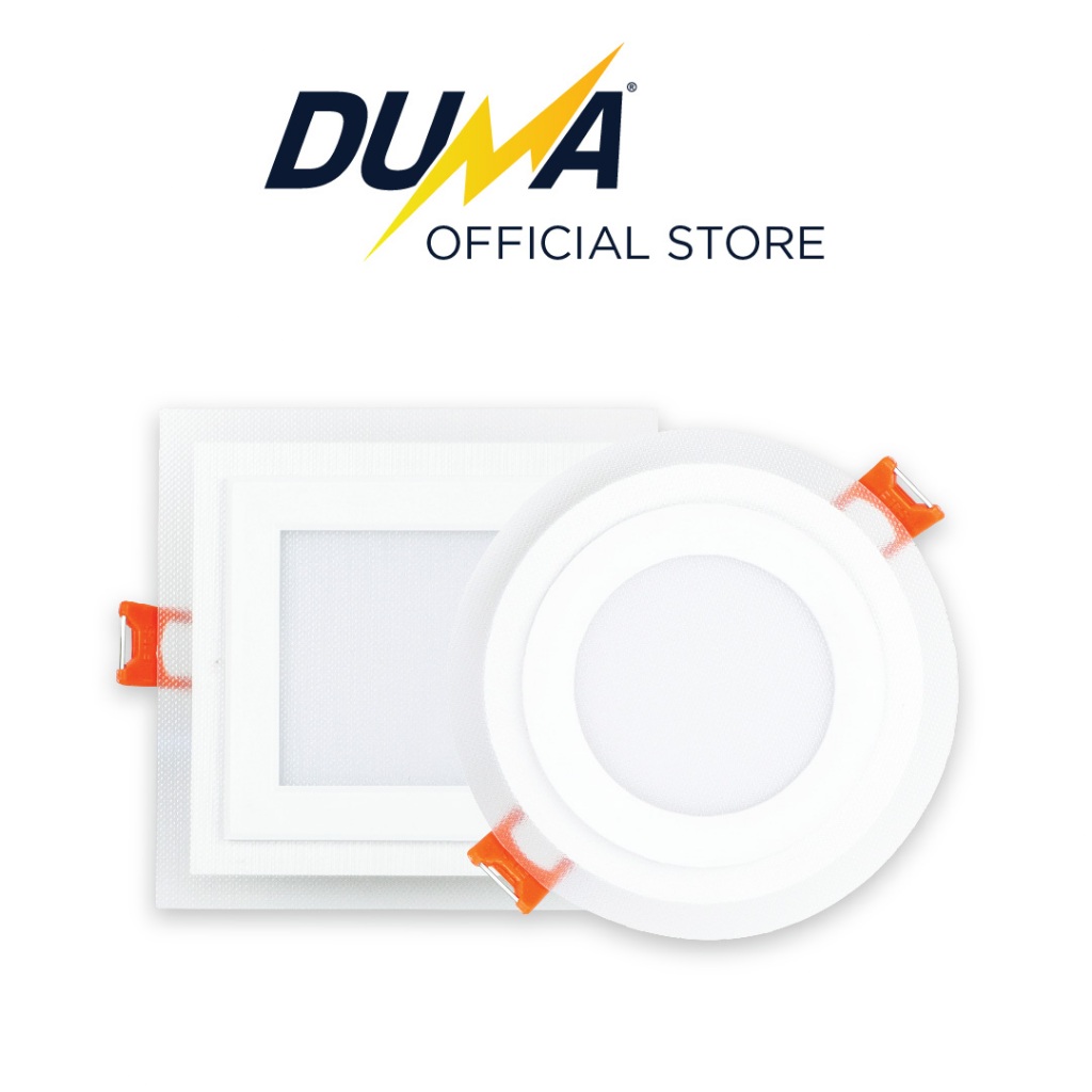 DUMA DOWNLIGHT RECESSED MOUNTED LIGHTING TRI COLOR LED 3W, 6W, 12W ...