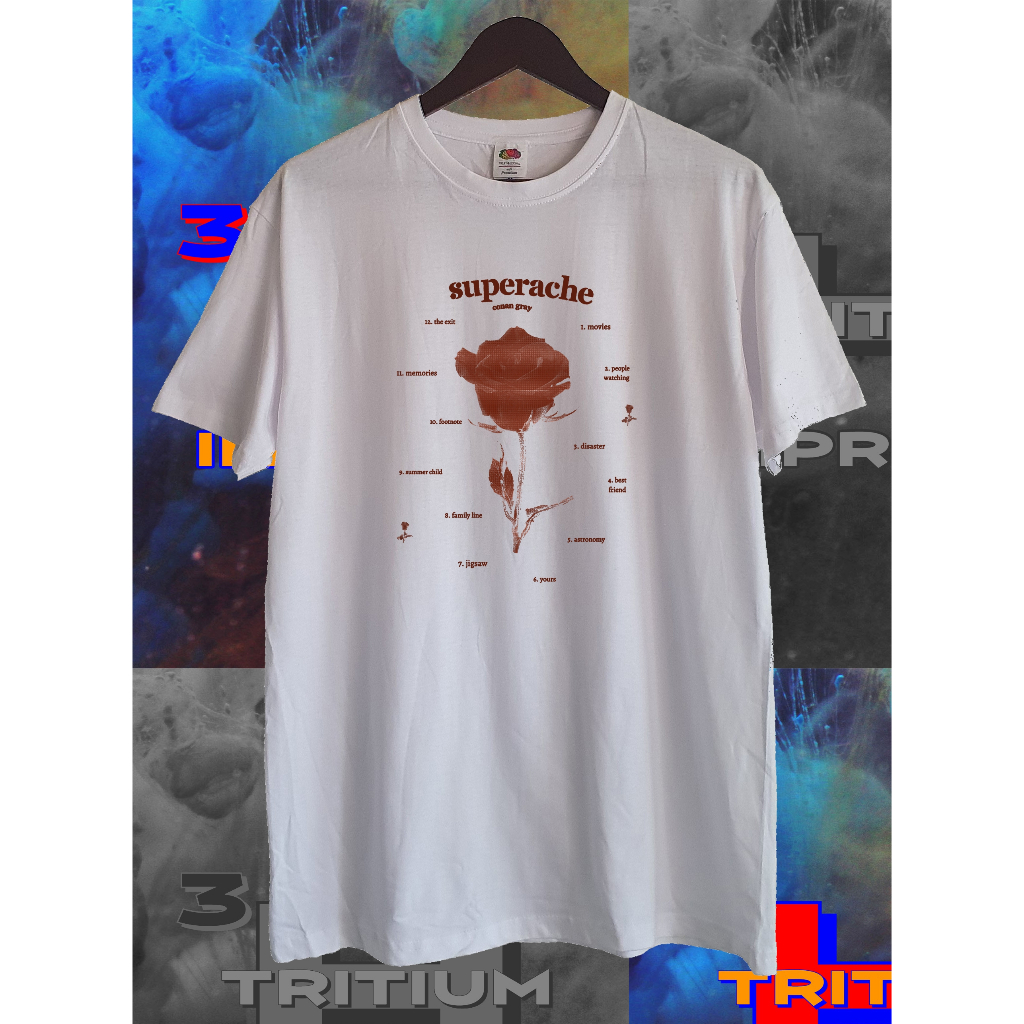 CONAN GREY SUPERACHE SILKSCREEN PRINTED T-SHIRTS | Shopee Philippines