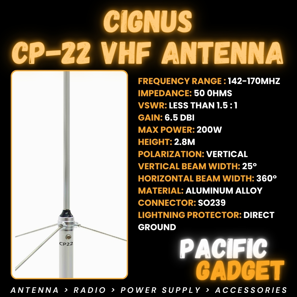Cignus CP22 VHF Outdoor Antenna | Shopee Philippines