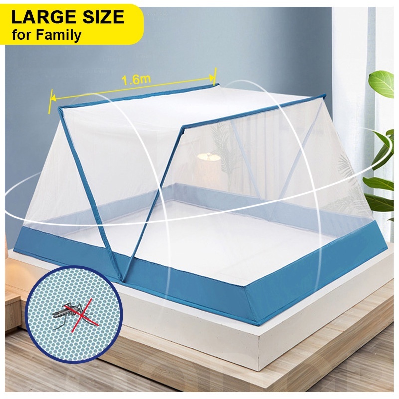Foldable Mosquito Net 190*135CM Large Foldable Mosquito Net Family ...