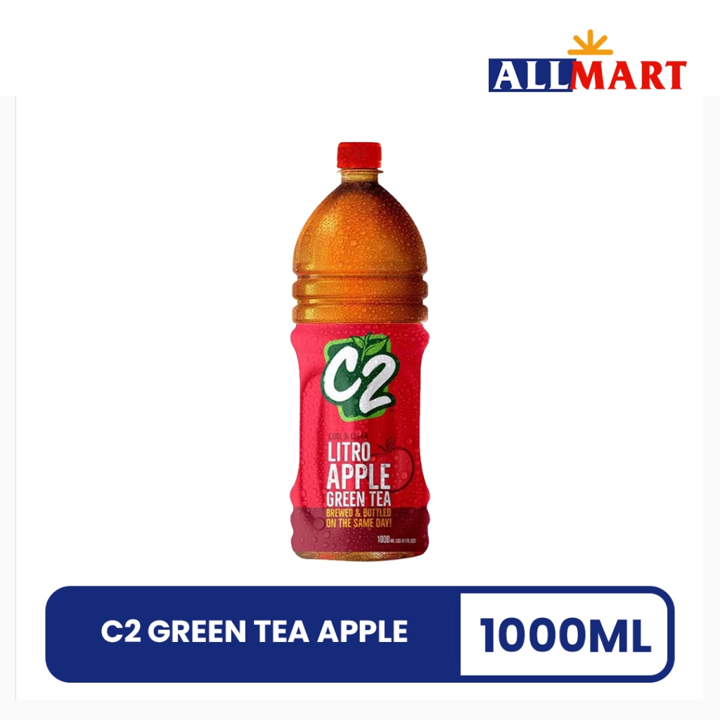 C2 Green Tea Apple 1L | Shopee Philippines