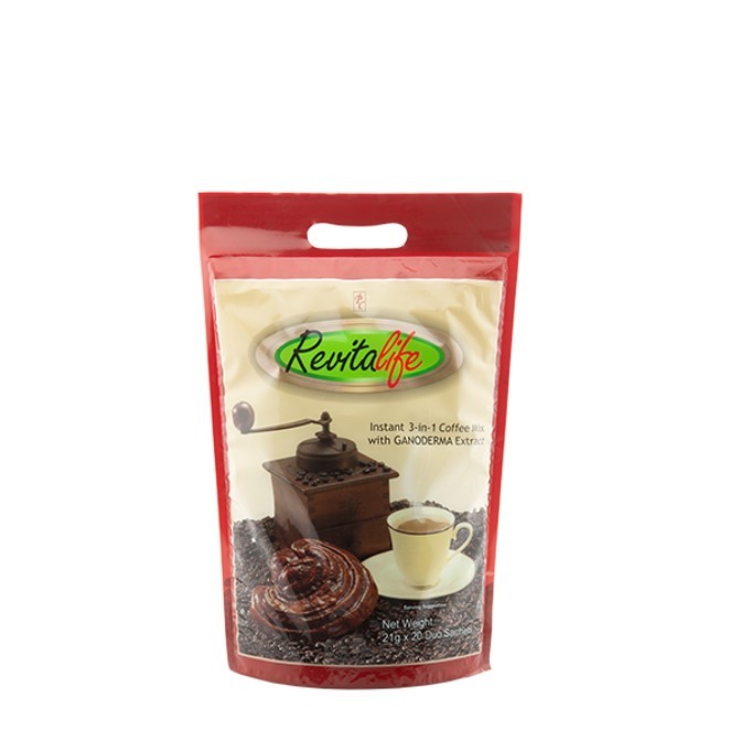 REVITALIFE 3-IN-1 INSTANT COFFEE with Ganoderma Extract (Twin Pack) x ...