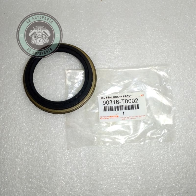 (90316-T0002) Oil Seal Crank Front 71×101×13cm for Toyota Hilux Double Cabin 4×4 Fortuner ...