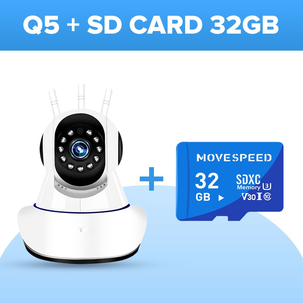 V380 Q5 1080P CCTV Camera HD Indoor Home IP Smart Wifi Connect to ...