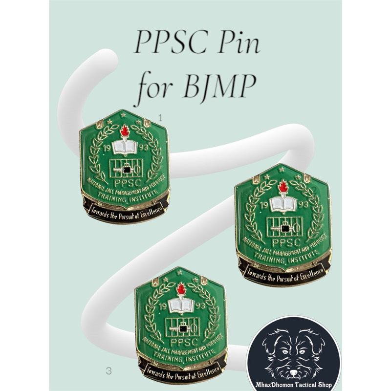 PPSC Pin's for (BJMP) | Shopee Philippines