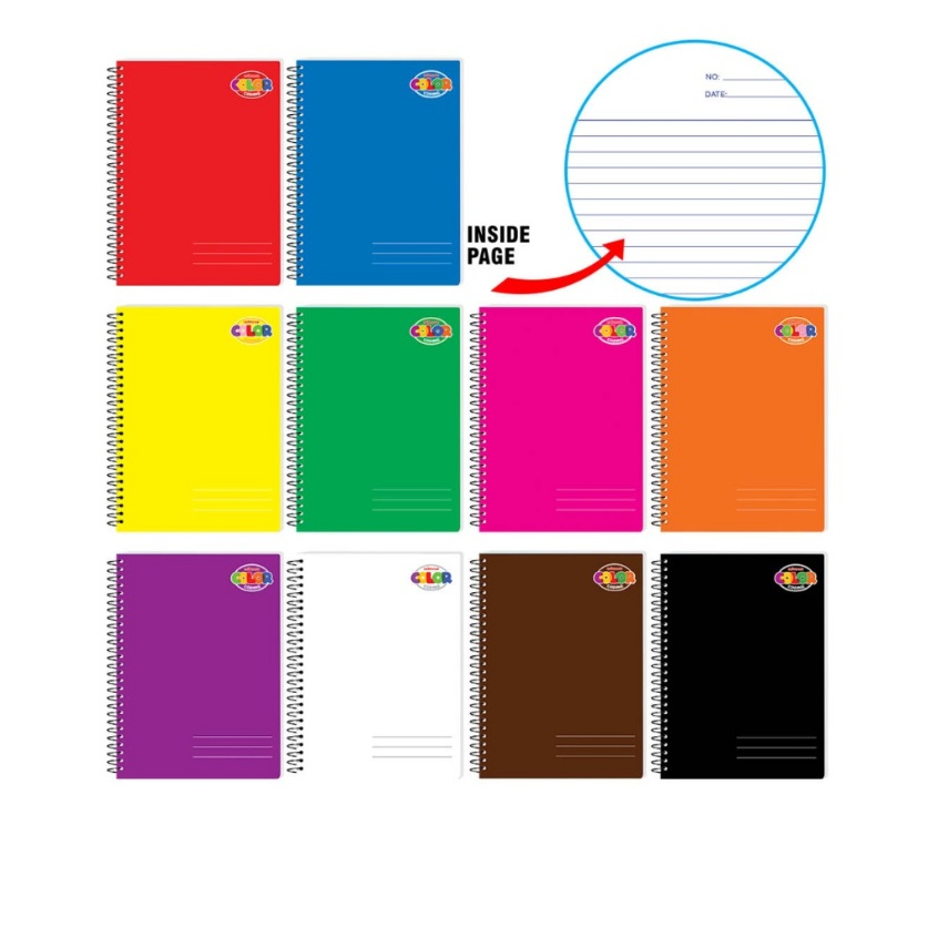 ADVANCE SPIRAL NOTEBOOK - 80 leaves (10pcs) | Shopee Philippines