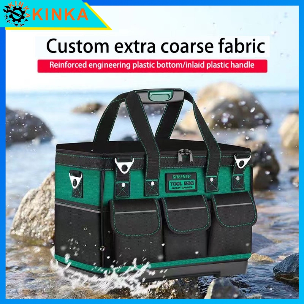 Multi-Function Oxford Cloth Tool Bag Waterproof Storage Handbag With ...
