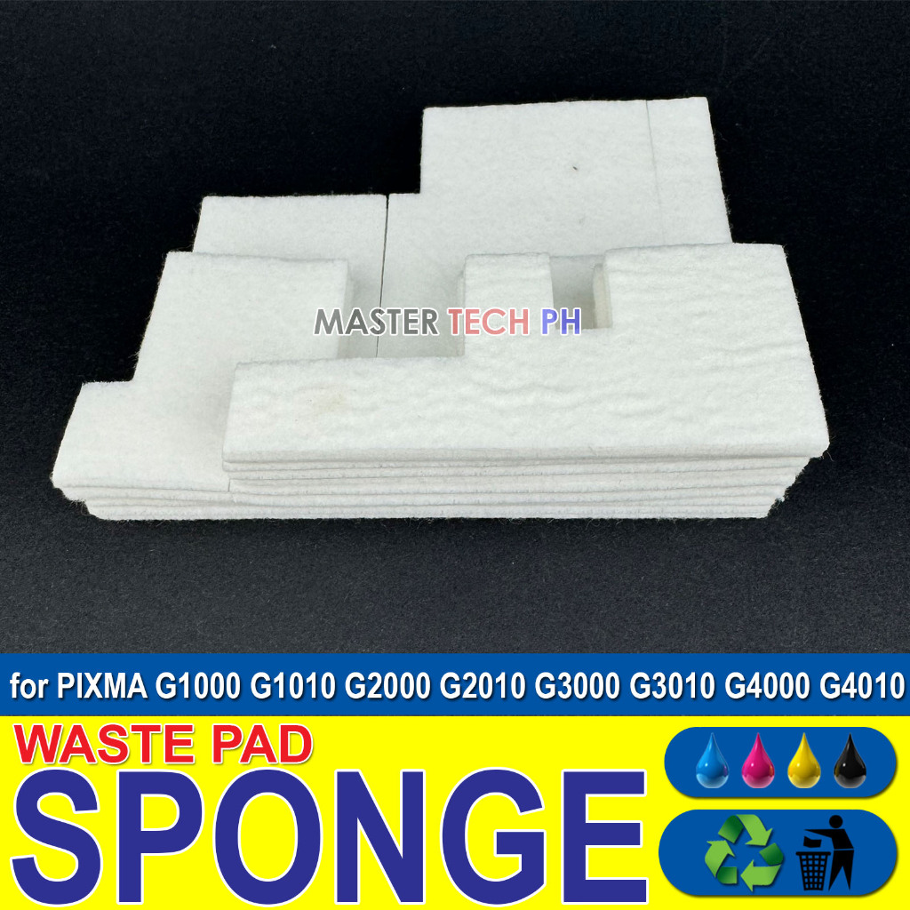 Waste Ink Tank Pad Sponge for Canon Pixma G1000 G1010 G2000 G2010 G3000 ...