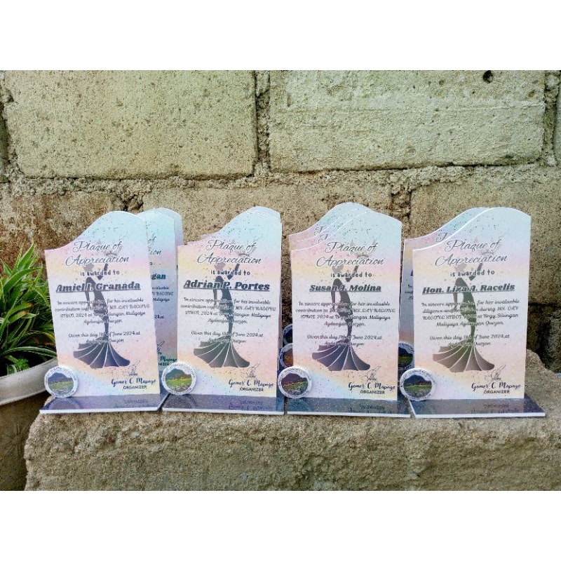 SINTRA PLAQUE design 3 | Shopee Philippines