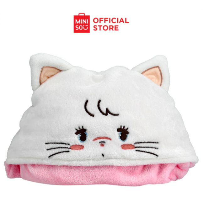 MINISO MIKKO Collection Hooded Blanket (Mousse) | Shopee Philippines