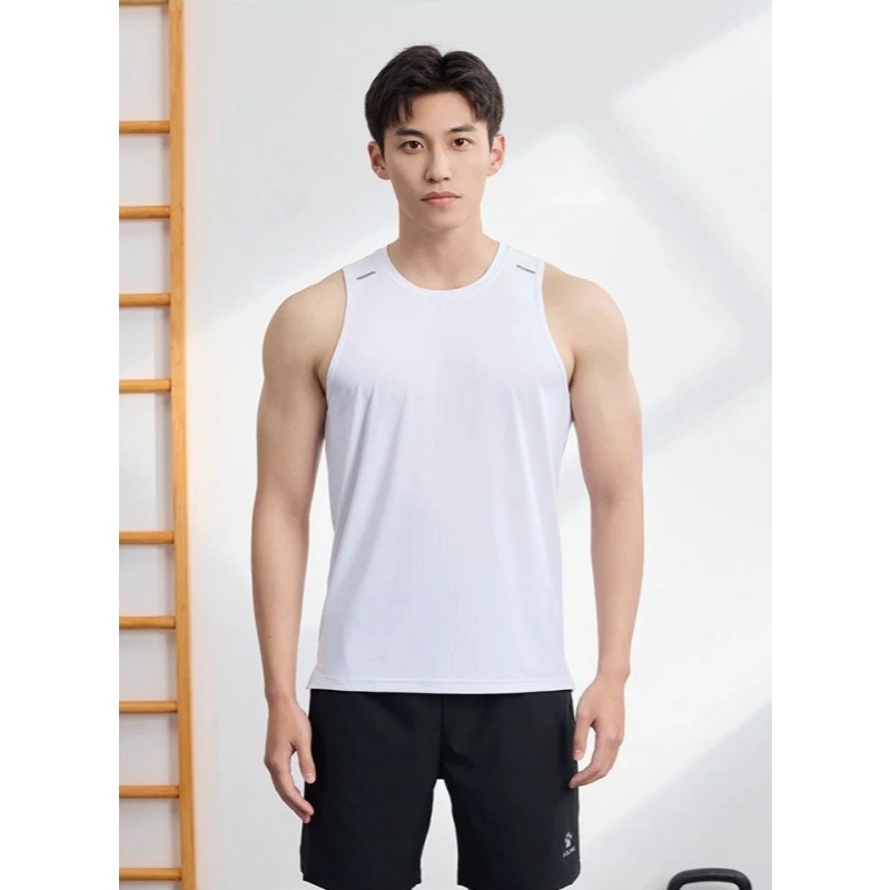 8905# Men's Plain Sports Dri-Fit Waffle Spandex sleeveless Sando ...