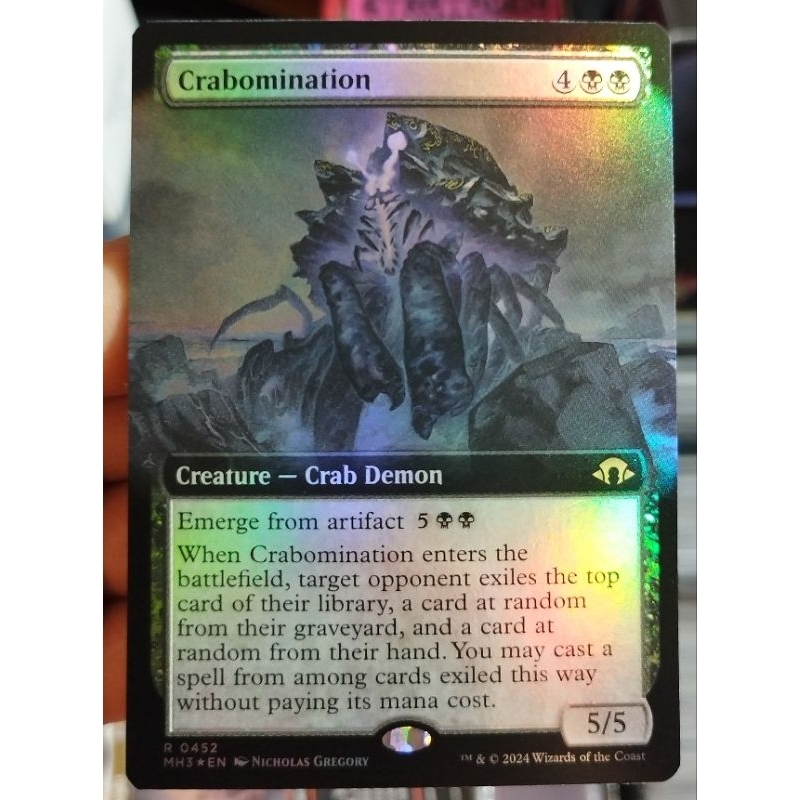 Crabomination Foil (Magic the gathering) | Shopee Philippines