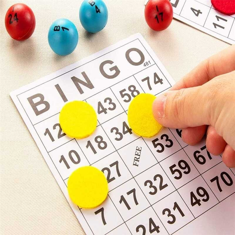 MAYASA COD Board Games Cards Paper Educational Set Funny Reusable Bingo ...