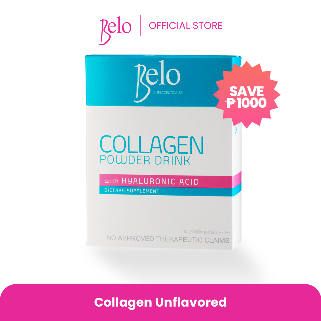Belo Nutraceuticals Collagen Powder Drink, Box of 14 sachets | Shopee ...
