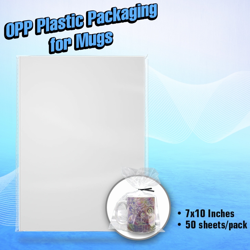 OPP Plastic Packaging for Mugs and Souvenir Packaging Non Adhesive 7x10 inches (50pcs) | Shopee ...