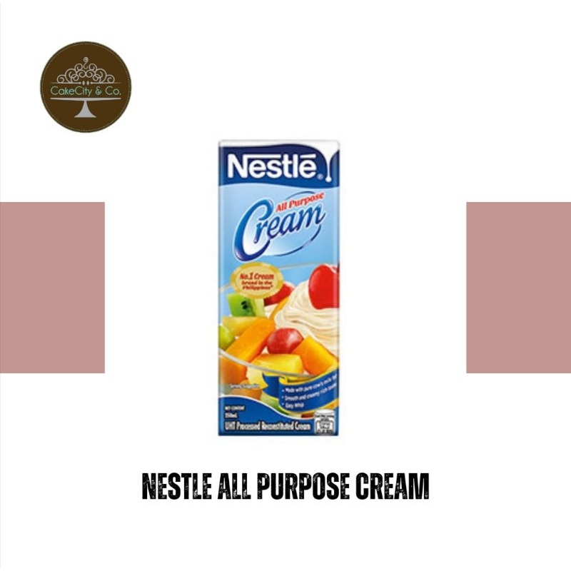 Nestle all purpose cream 250ml | Shopee Philippines