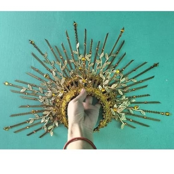 Goddess/sagala/princess/photoshoot/headpiece/halo crown handmade ...