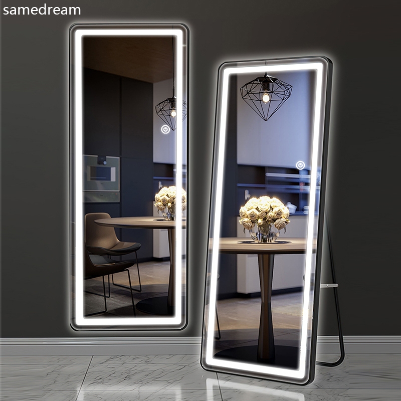 Whole Body Mirror With Stand Full Body Mirror With Frame Bedroom Full ...